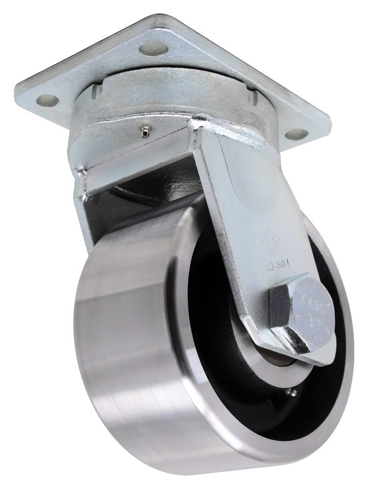 8" x 3" Forged Steel Wheel Tapered RB - Model 100 Swivel Caster ...
