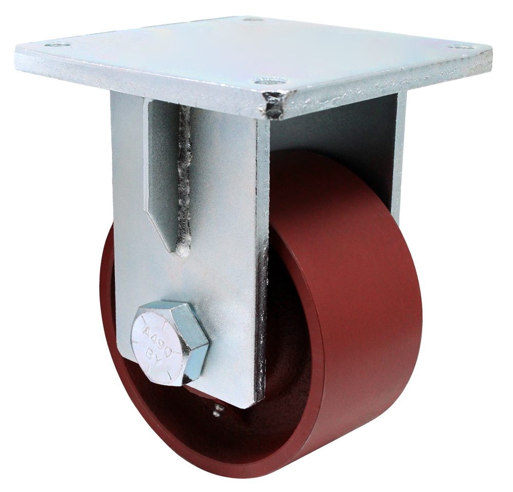 10" Ductile Steel Wheel - Model 150 Rigid Caster | Caster City