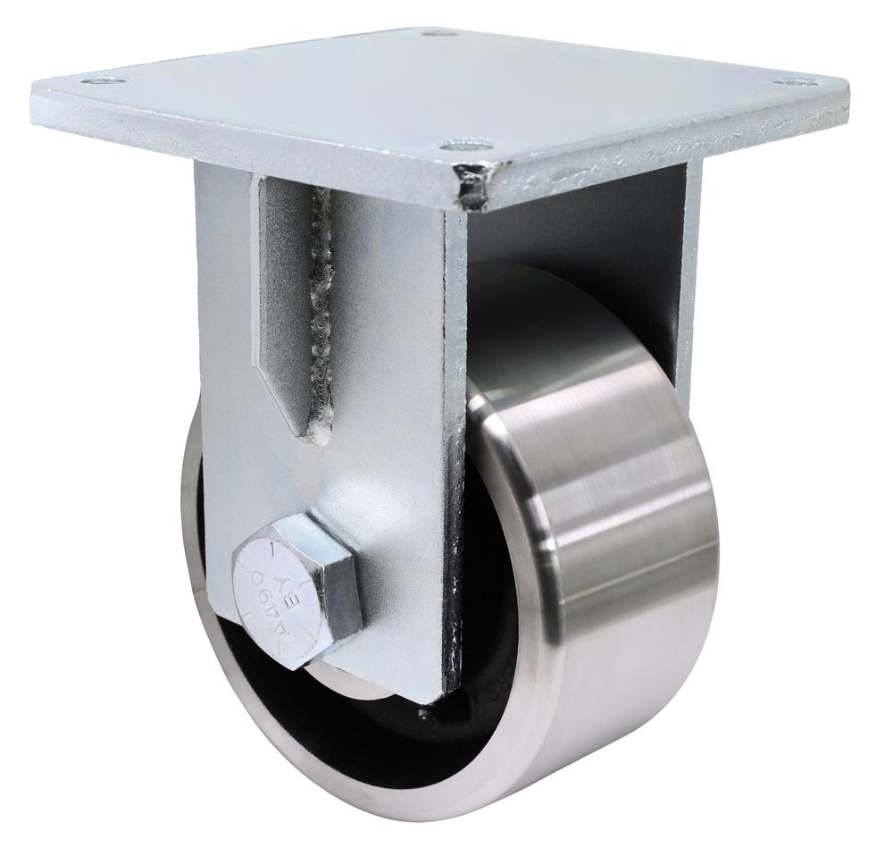 12" Forged Steel Wheel - Model 150 Rigid Caster | Caster City