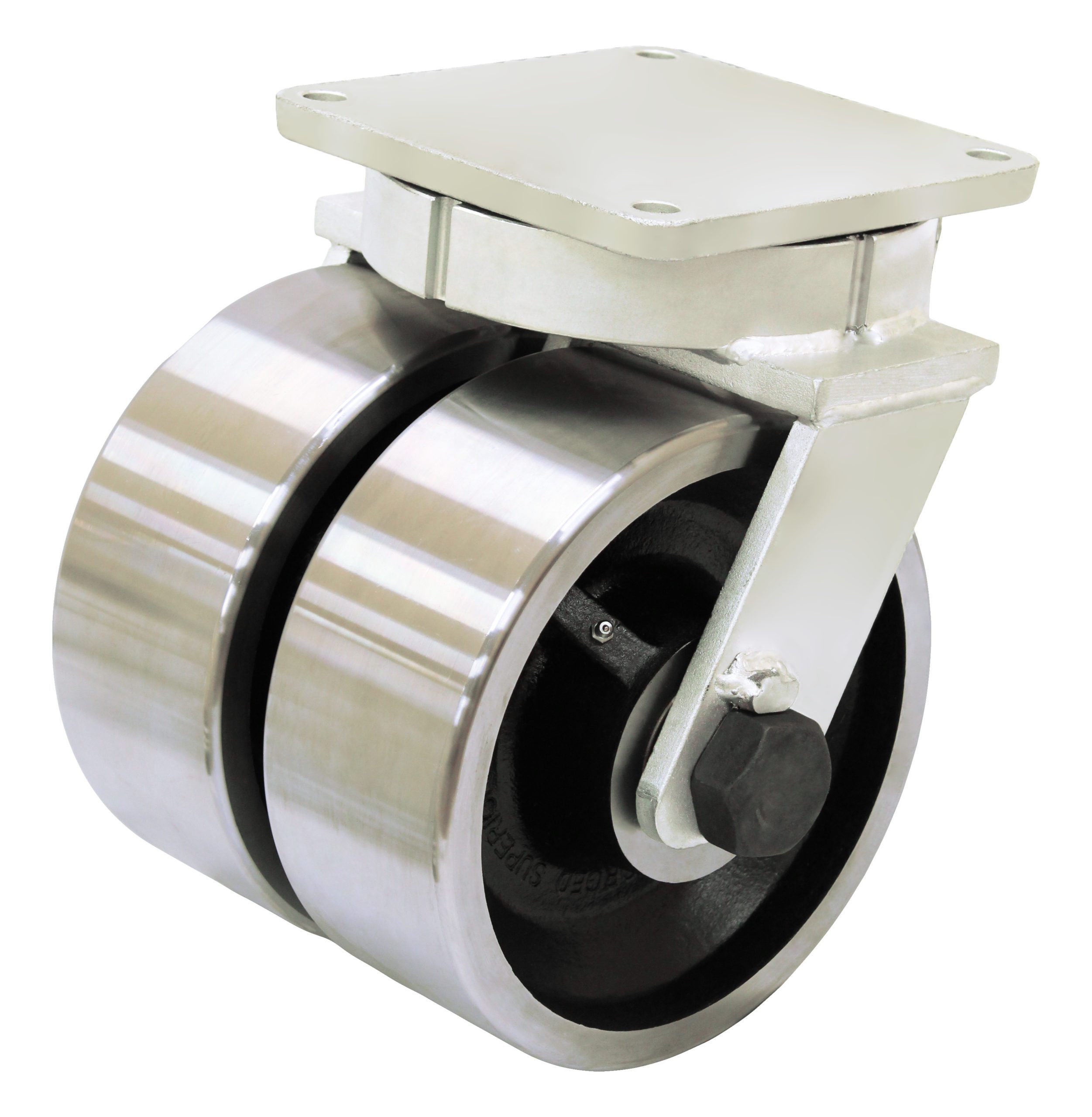 8" Dual Caster Swivel Forged Steel Wheels - Model 2-150 | Caster City