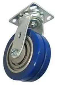 6" Swivel DW Wheel Caster - 95A - Model 2-9 | Caster City