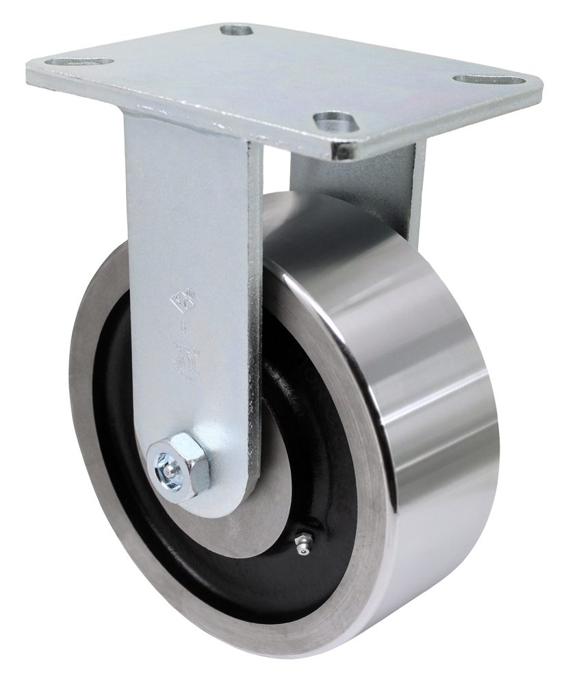 10" Forged Steel Wheel - Model 50 Rigid Caster | Caster City