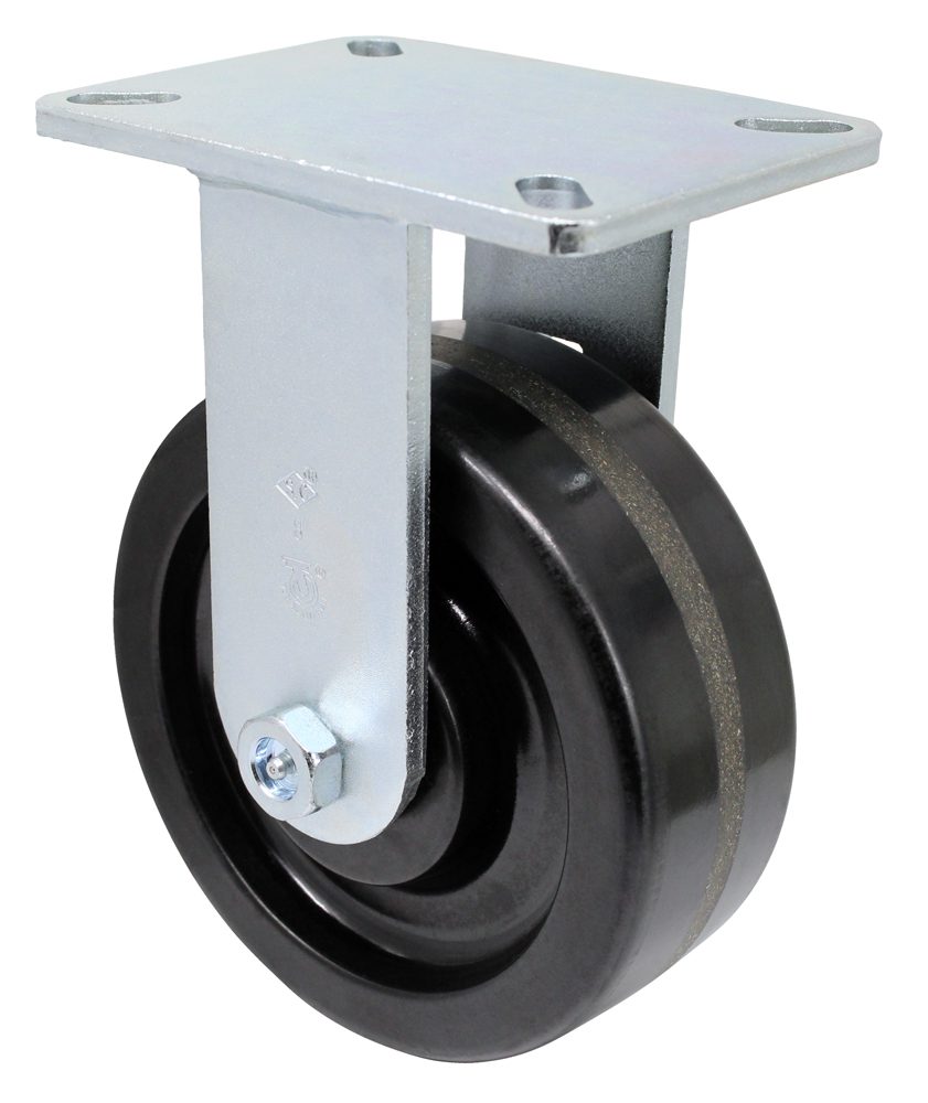 8" Phenolic Roller Wheel - Model 50 Rigid Caster | Caster City