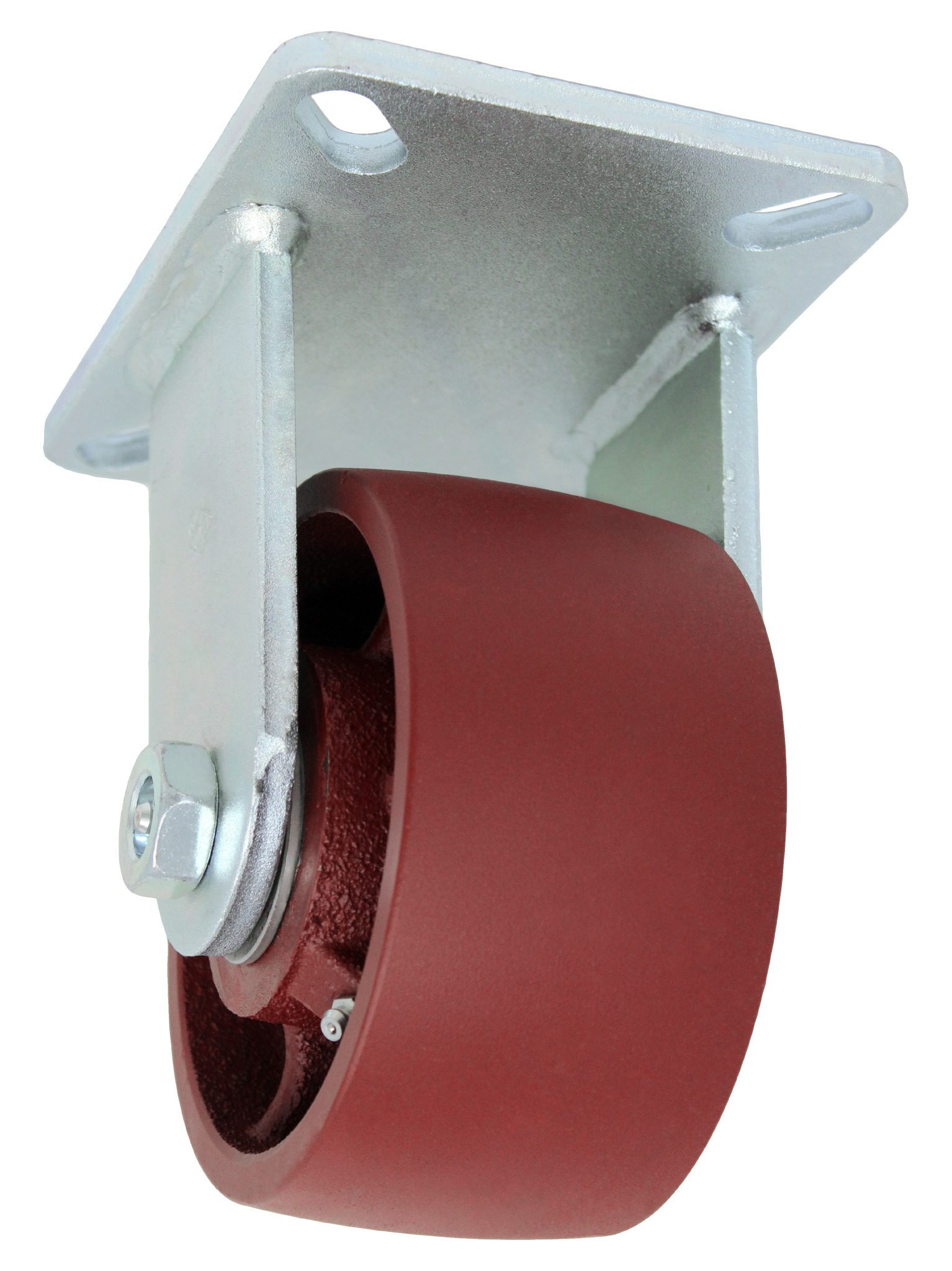 6" Ductile Steel Wheel - Model 50 Rigid Caster | Caster City