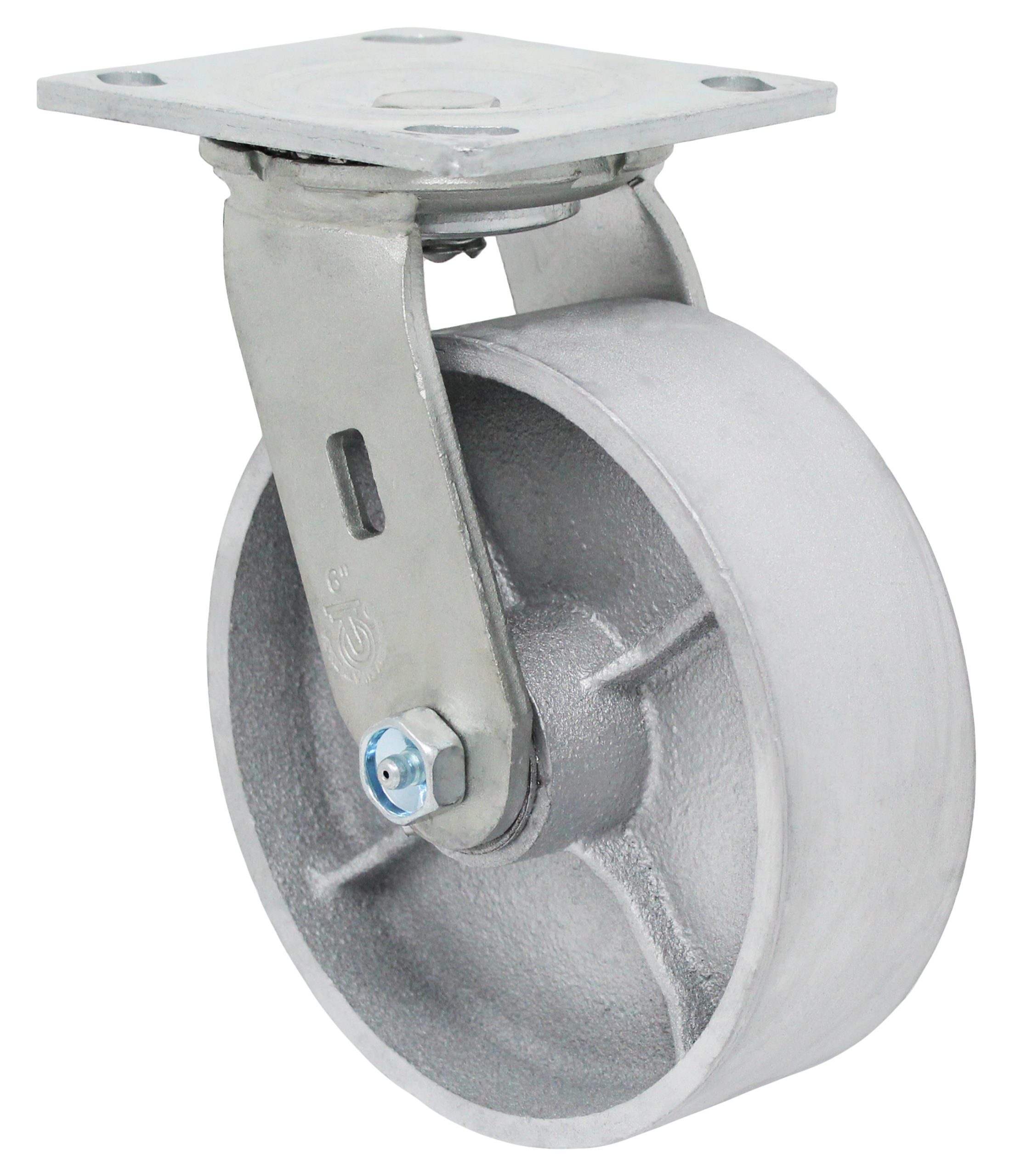4" Gray Iron Wheel - Model 9 Swivel Caster | Caster City