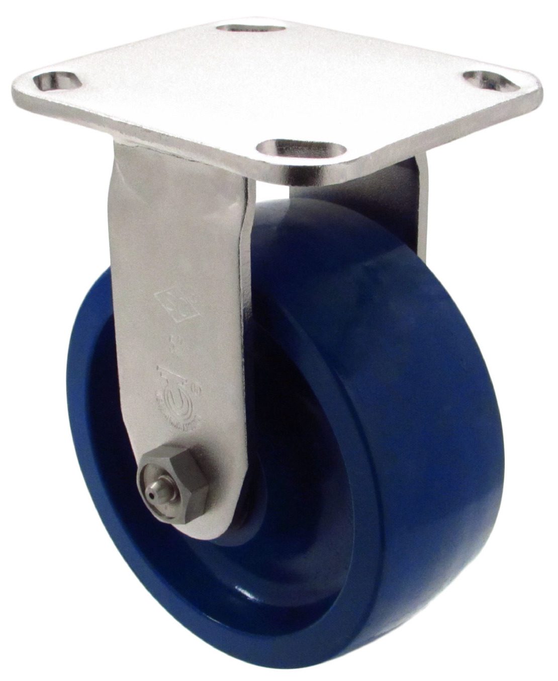 4" Black Polyolefin Wheel - Model 9 Rigid Caster | Caster City