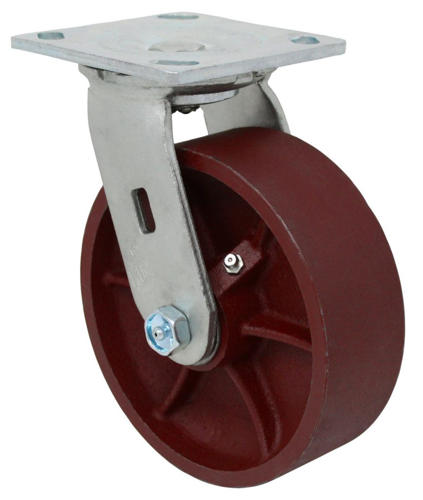8" Ductile Steel Wheel - Model 9 Swivel Caster | Caster City