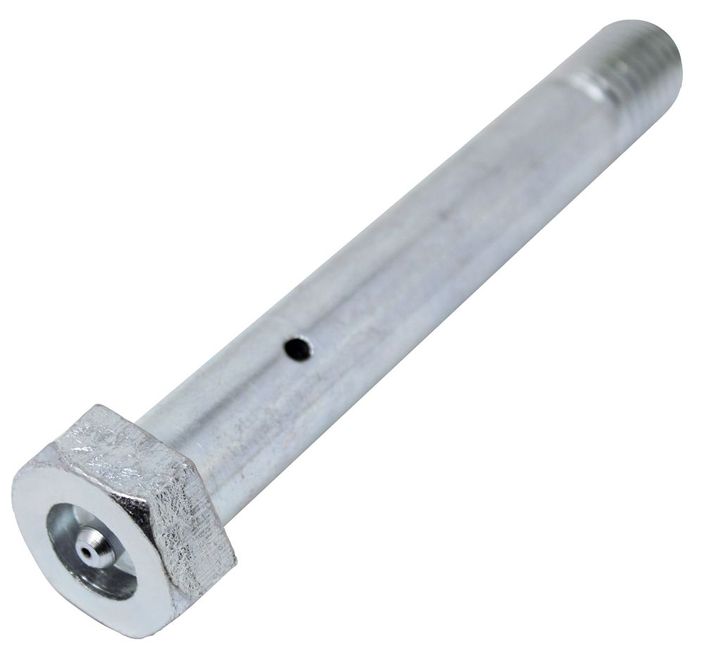 Axle With Lock Nut 3/4" x 4 1/4" | Caster City